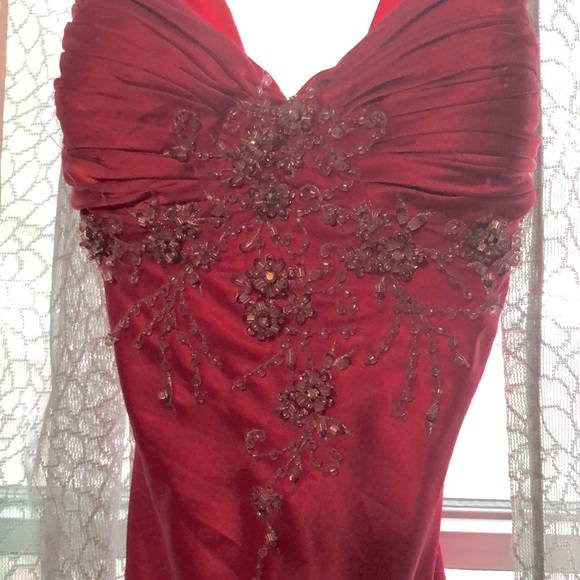 Riva Designs | Dresses | Rivd Design Hott Pink Satin Prom Dress | Poshmark